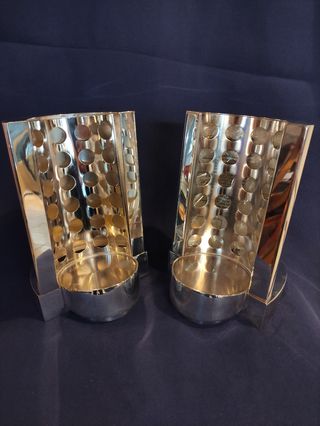 Coppia Glacette porta bottiglie "BRRRIO" italy