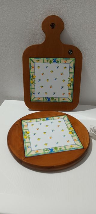 tagliere e sottopentola 