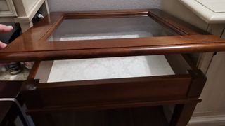 tavolino da sala in vetro