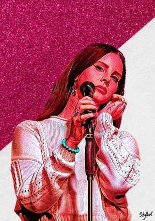 Poster Print Lana del Ray