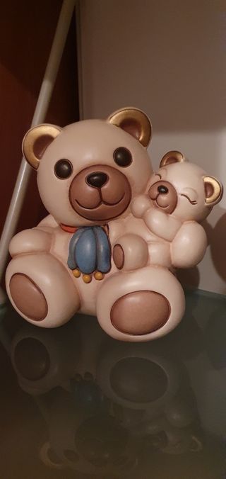 teddy thun con cucciolo