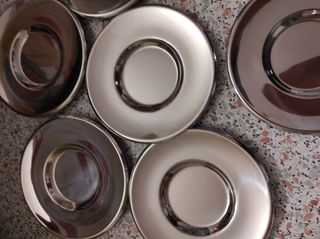 Piattini AMC acciaio inox 18 10 