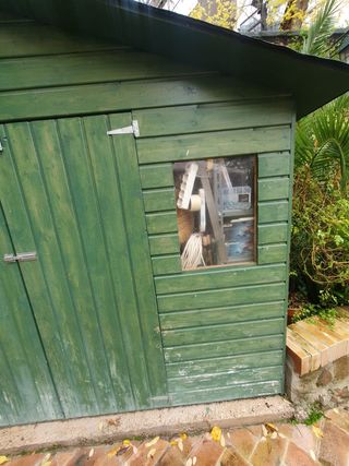 Casetta porta attrezzi per giardino