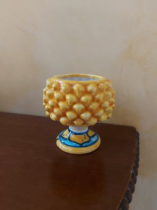 mezza pigna in ceramica 
