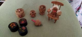 Miniature di legno 