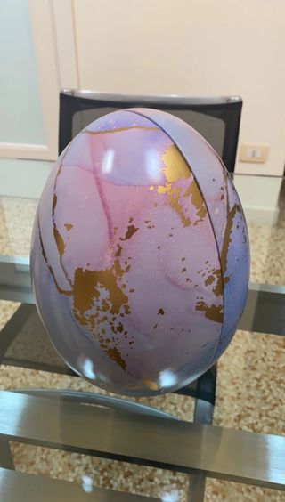 Scatola a forma di uovo 