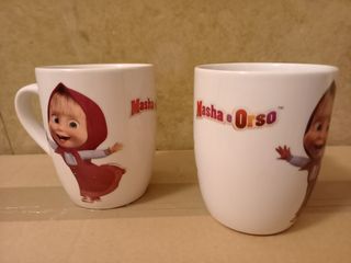 Coppia tazze mug Masha e orso