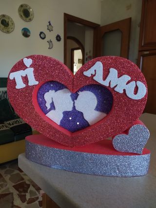 struttura in polistirolo ti amo