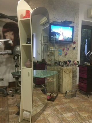 Postazione Lavoro Parruchiere bifacciale
