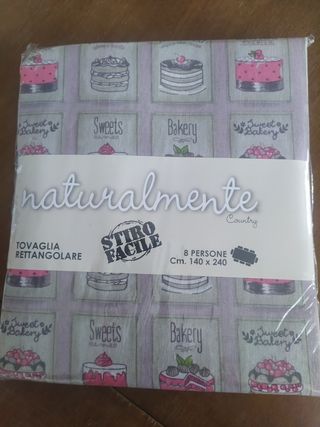 tovaglia "stiro facile" 240x140 cm
