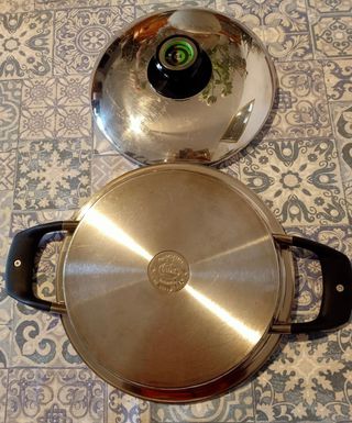 Bistecchiera AMC 1,4lt con coperchiò AMC 