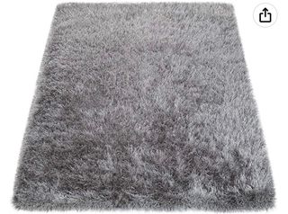 Tappeto Pelo Alto Moderno Fili Morbidi
