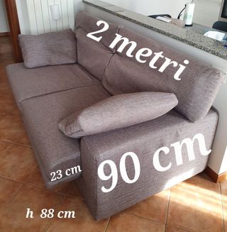 divano 2 posti regolabile