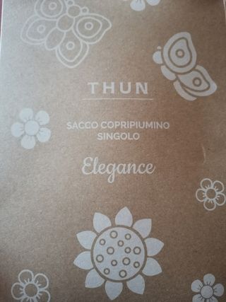 Sacco copripiumino singolo "Thun" linea Elegance.