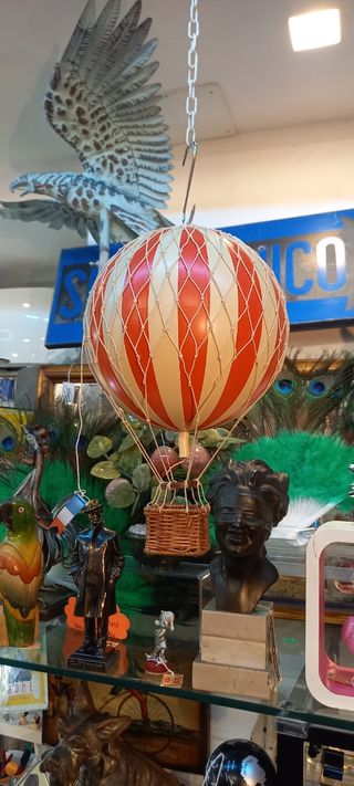 mongolfiera in chiave retro