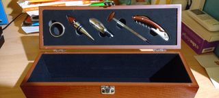 portabottiglia con accessori