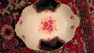 vassoio in porcellana porta caramelle biscotti ecc