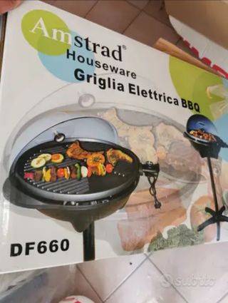 Griglia elettrica barbecue