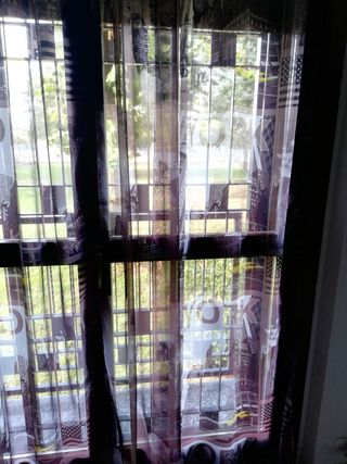  2 Tende moderne con tema New York