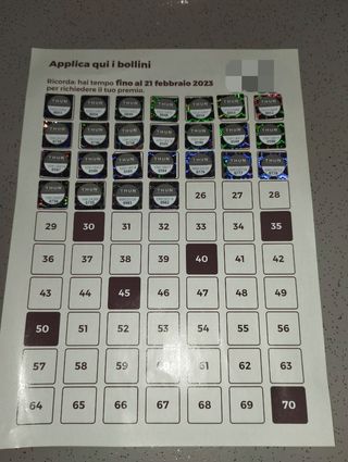 punti Thun scheda Conad 