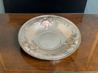 Centrotavola piatto argento 800 italiano