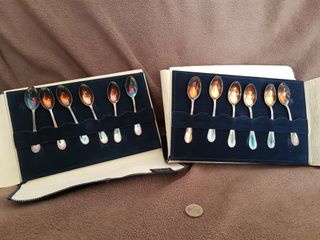 Set 12 cucchiaini di argento