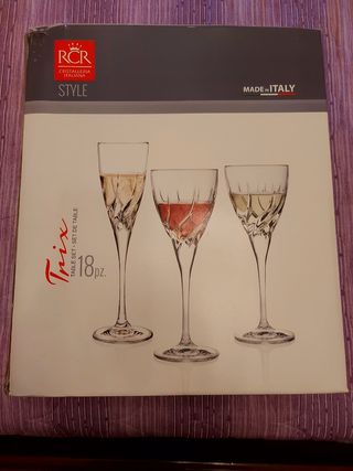 servizio di calici RCR collezione Style