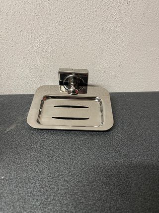 Portasapone da parete in inox