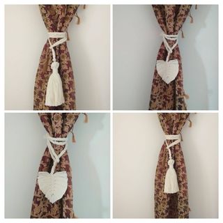 Fermatende artigianali in macramè stile Boho 