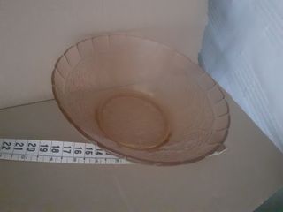 ciotola in vetro decorato