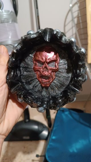 Posacenere skull handmade 