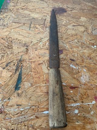 Lima antica di legno