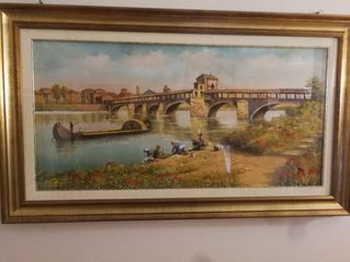 ponte coperto Pavia R. Canepa