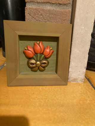 Quadretto fiori Thun