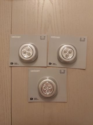 3 faretti Grossby ikea