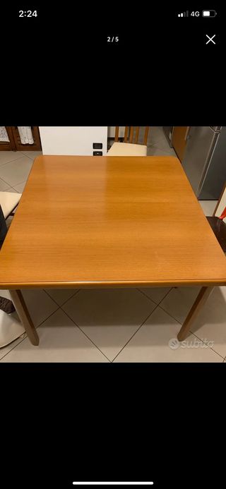tavolo in legno allungabile