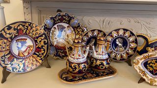 Set ceramiche d'arte umbre - Biagiotti