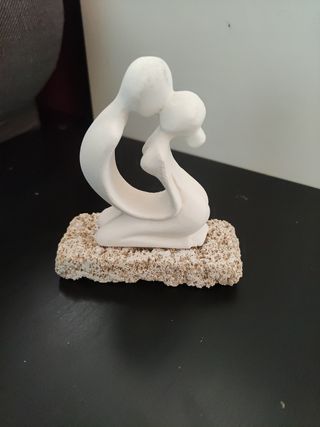 decorazione coppia, amore, sposi. in pietra