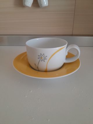 Servizio da te'/colazione per 6 persone 