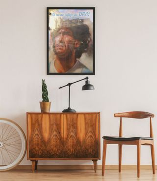 Quadro Stampa "El eterno reflejo de D10S" 