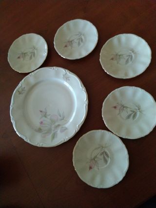 Piatti da dolce vintage