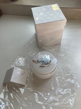 Scatolina porta gioie in vetro Carlo Pignatelli