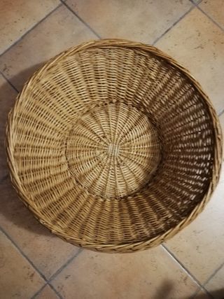Cesto rotondo in vimini grande 