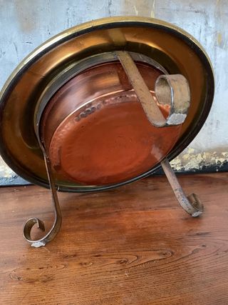 Braciere in rame e ottone 