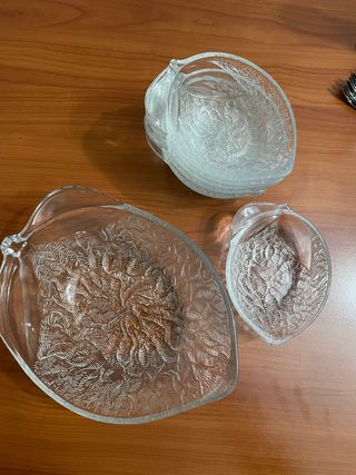 Insalatiera a forma di limone + coppette 