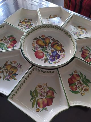 Set antipastiera componibile 9 pezzi 