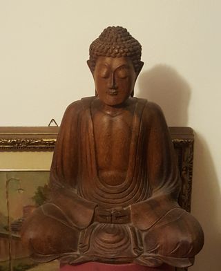 Grande scultura di Buddha 