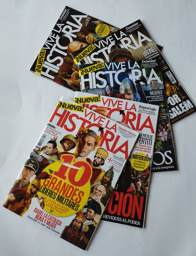 5 REVISTAS VIVE LA HISTORIA de segunda mano por 8 EUR en Madrid en WALLAPOP 5 REVISTAS VIVE LA HISTORIA de segunda mano por 8 EUR en Madrid en WALLAPOP