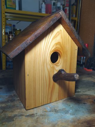 Casetta per Uccellini in legno di larice