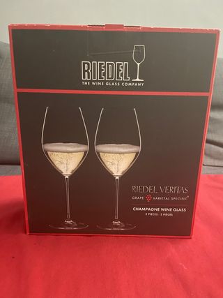 Riedel Veritas 2 calici di cristallo per champagne